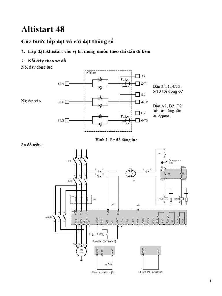 TL - Khoi Dong Mem - Altistart-48-Tieng-Viet | PDF