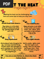 Stay Safe in Hot Weather Poster | PDF | Cooking, Food & Wine | Wellness