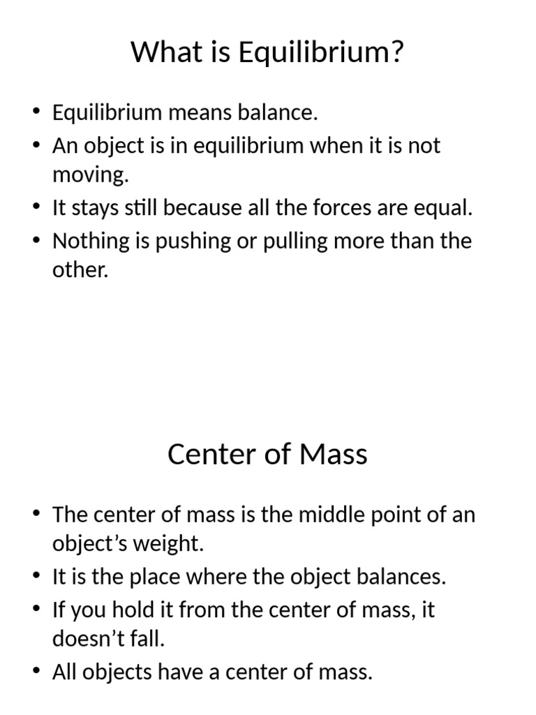 Equilibrium and Elasticity Simple English-1 | PDF