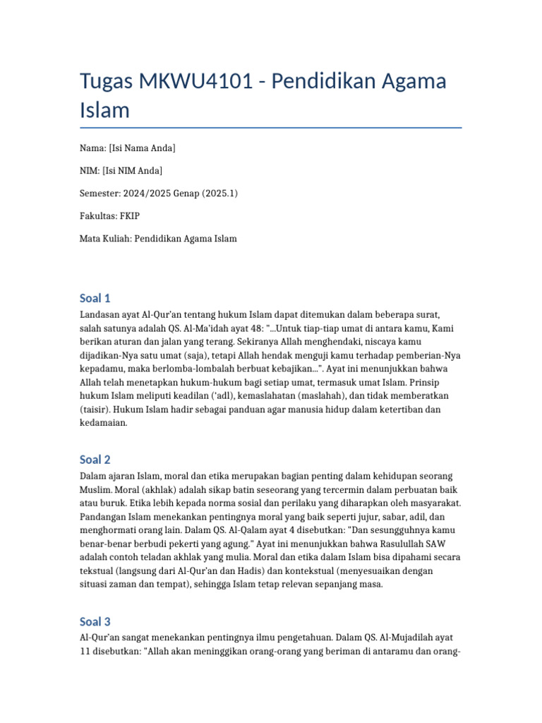 Tugas_MKWU4101_PAI | PDF