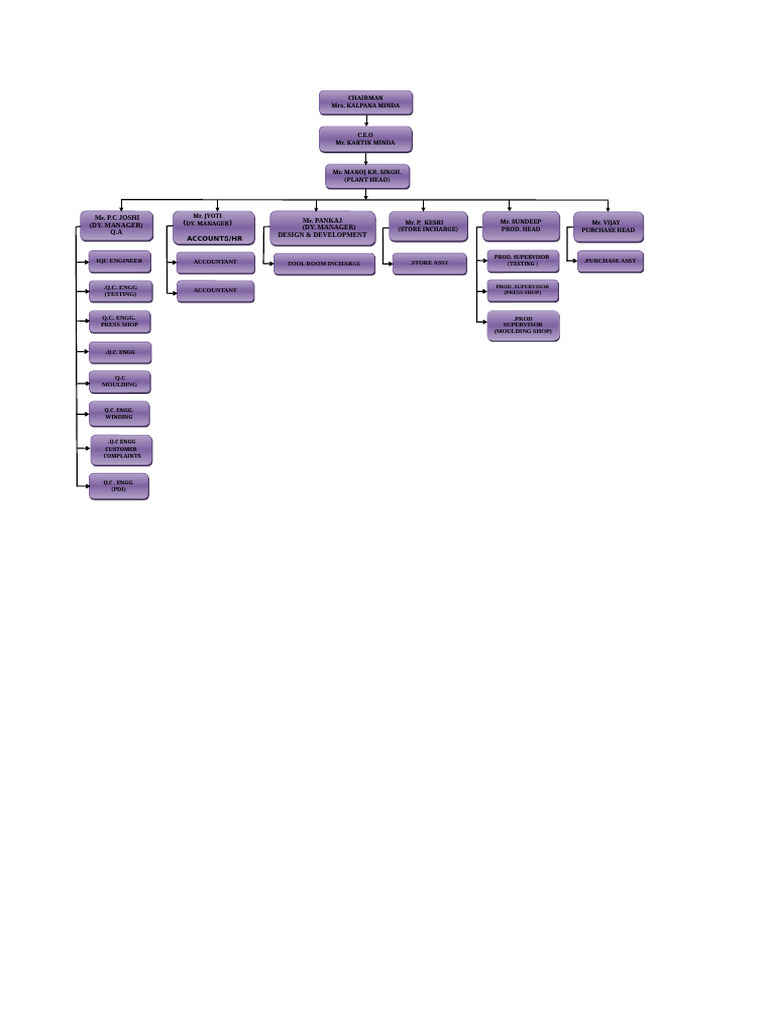 1.7-Organization Chart | PDF