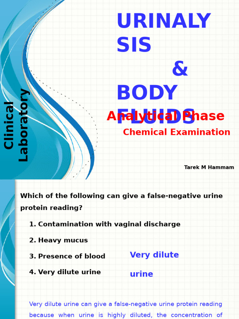 Urinalysis: Key Tests & Interpretations | PDF | Urine | Urea