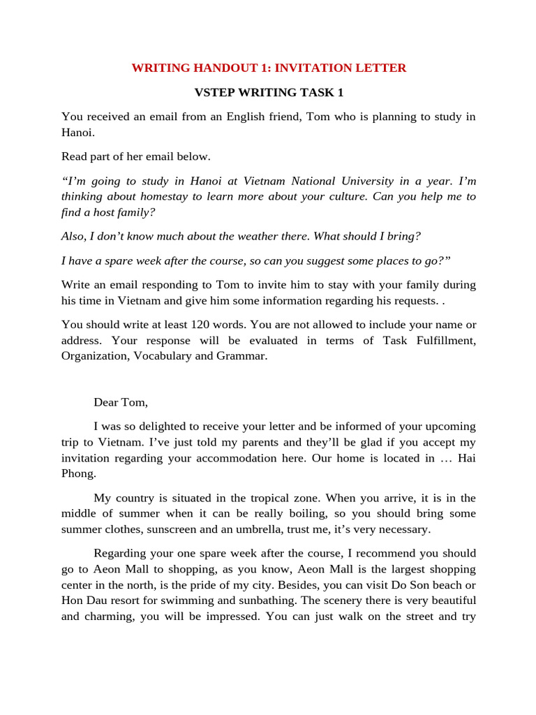 Writing Handout 2 | PDF