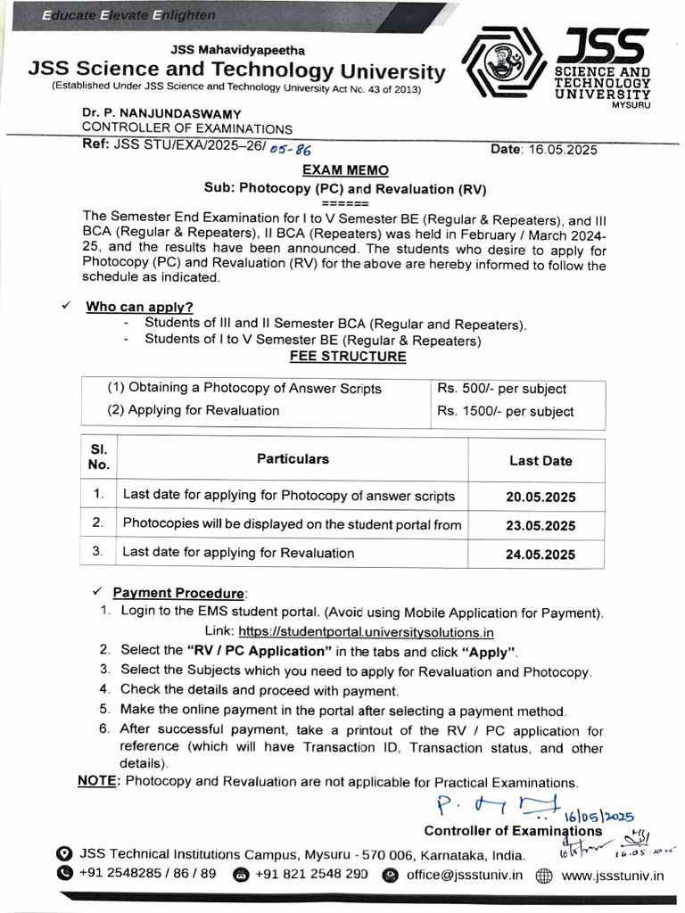PC & RV Be I - V Semester and Bca III, II | PDF | Payments