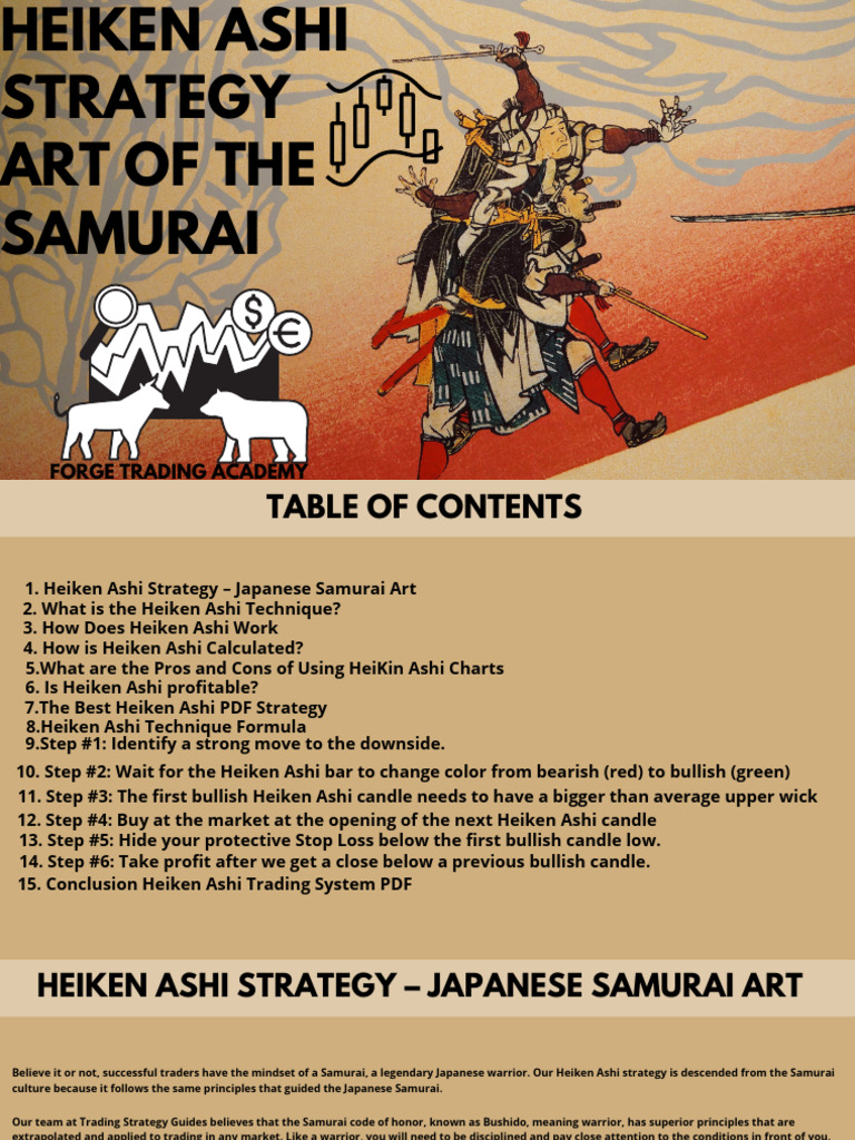 Heiken Ashi Trading: Samurai Strategy Guide | PDF | Financial Markets