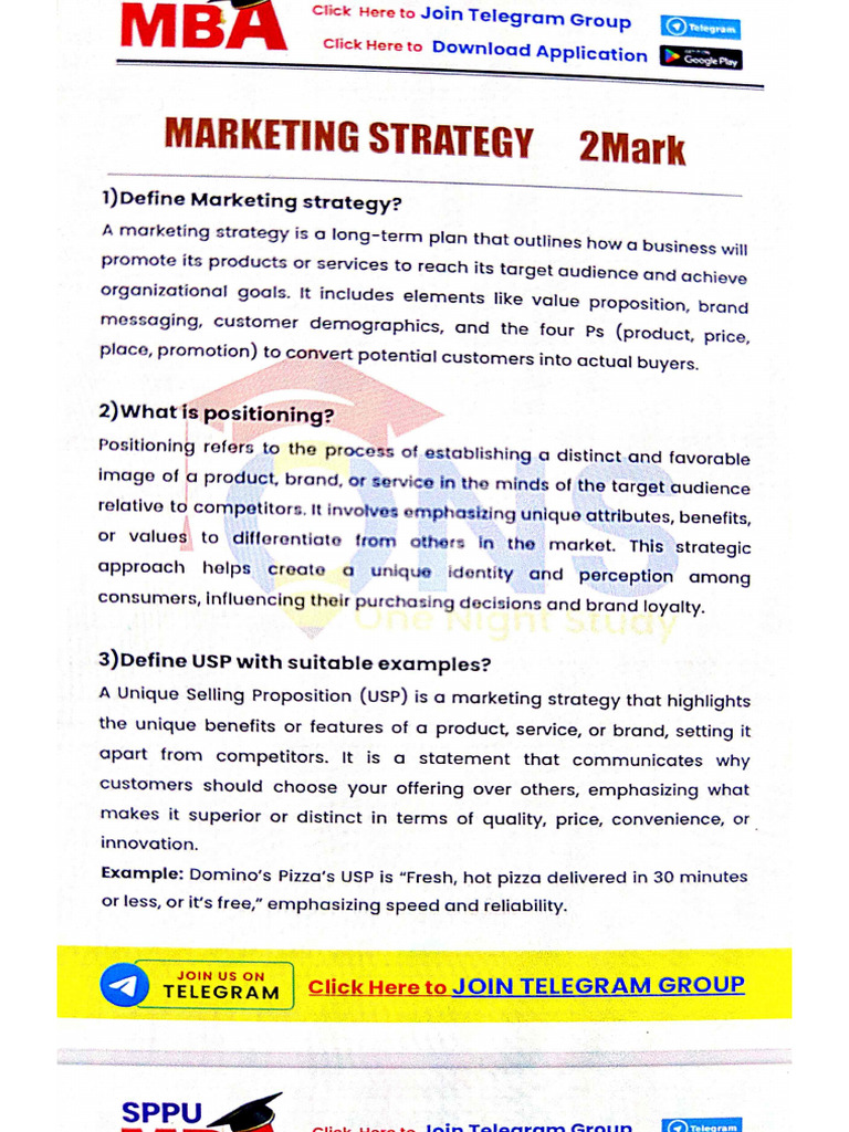 Marketing Strategy | PDF | Marketing | Target Audience