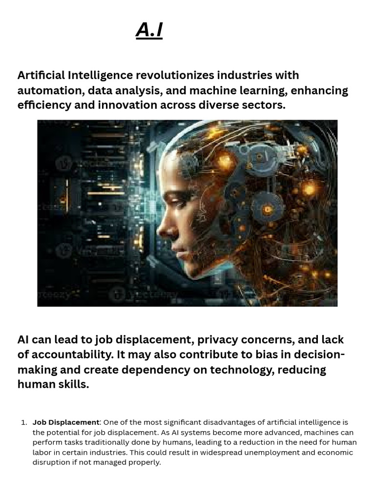 Job Displacement | PDF | Artificial Intelligence | Intelligence (AI ...