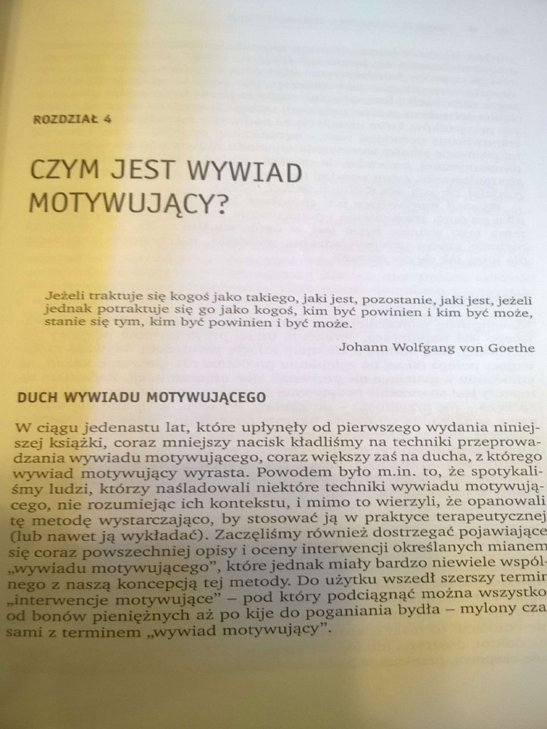 Rollnick, Miller Wywiad Motywujący | PDF
