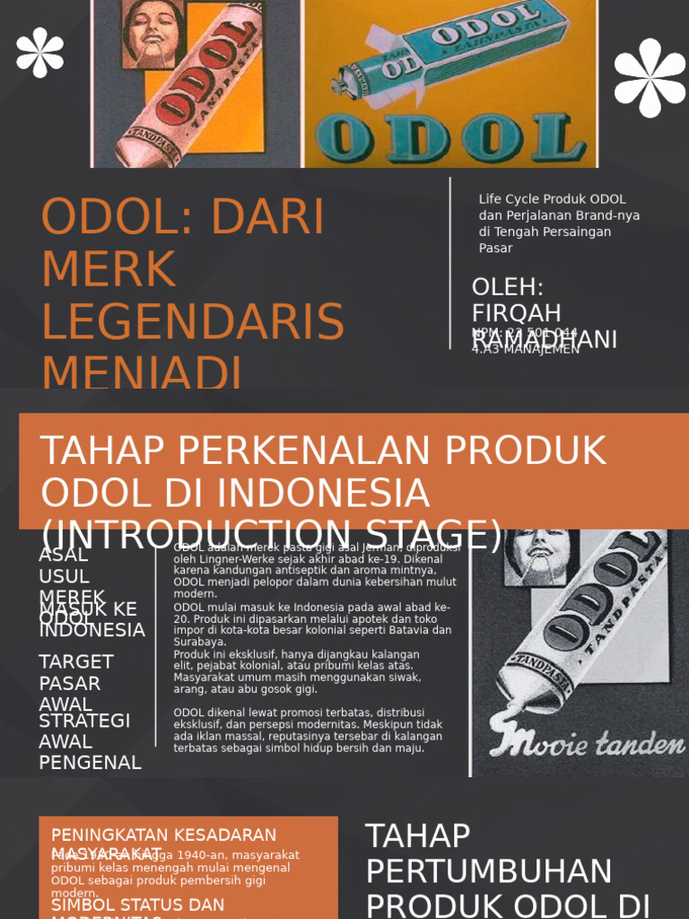 Evolusi Merek ODOL di Indonesia | PDF