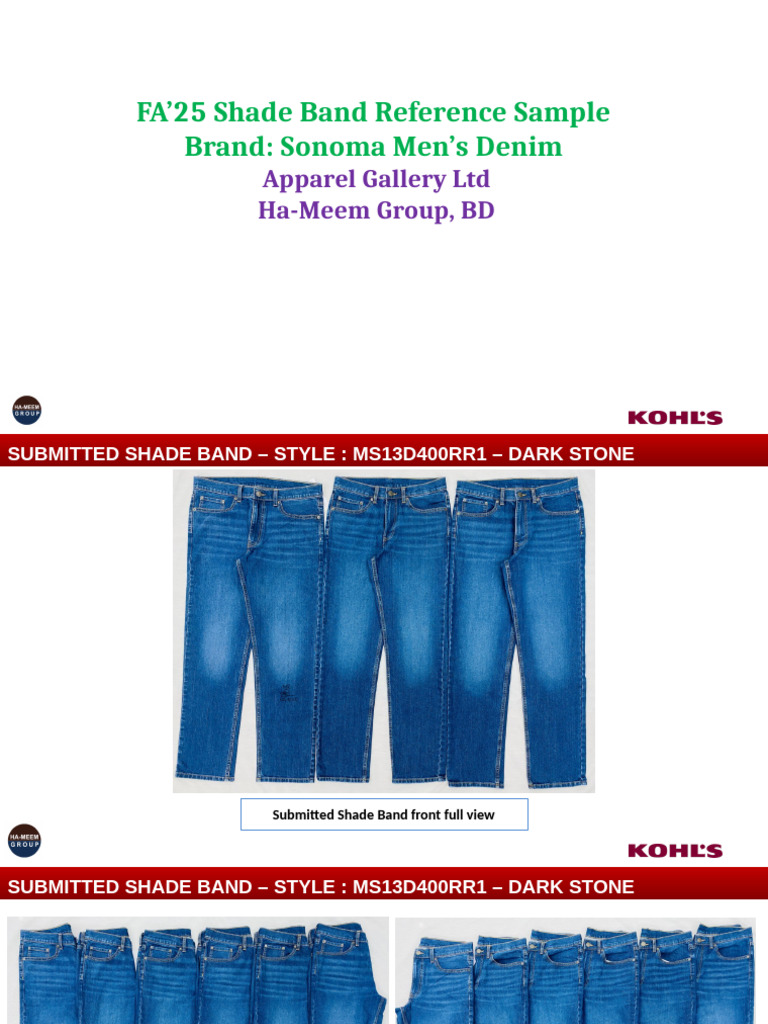 SMD Fa'25 Shade Band PPT - 4!22!25 | PDF