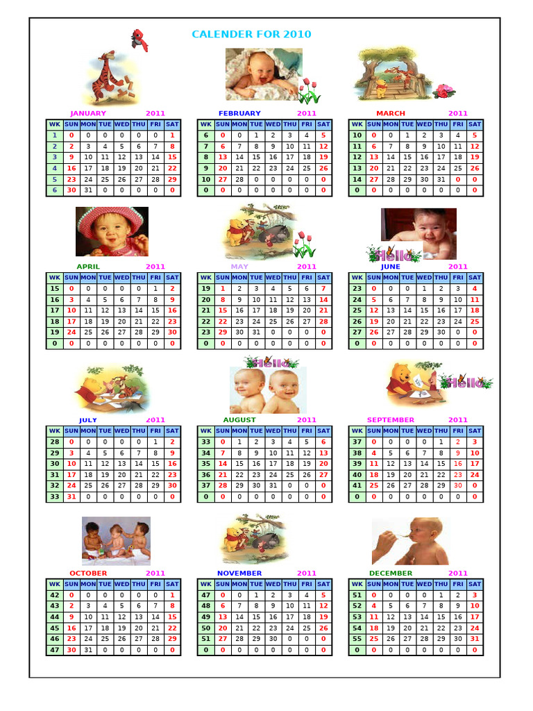 Life Time Calender | PDF