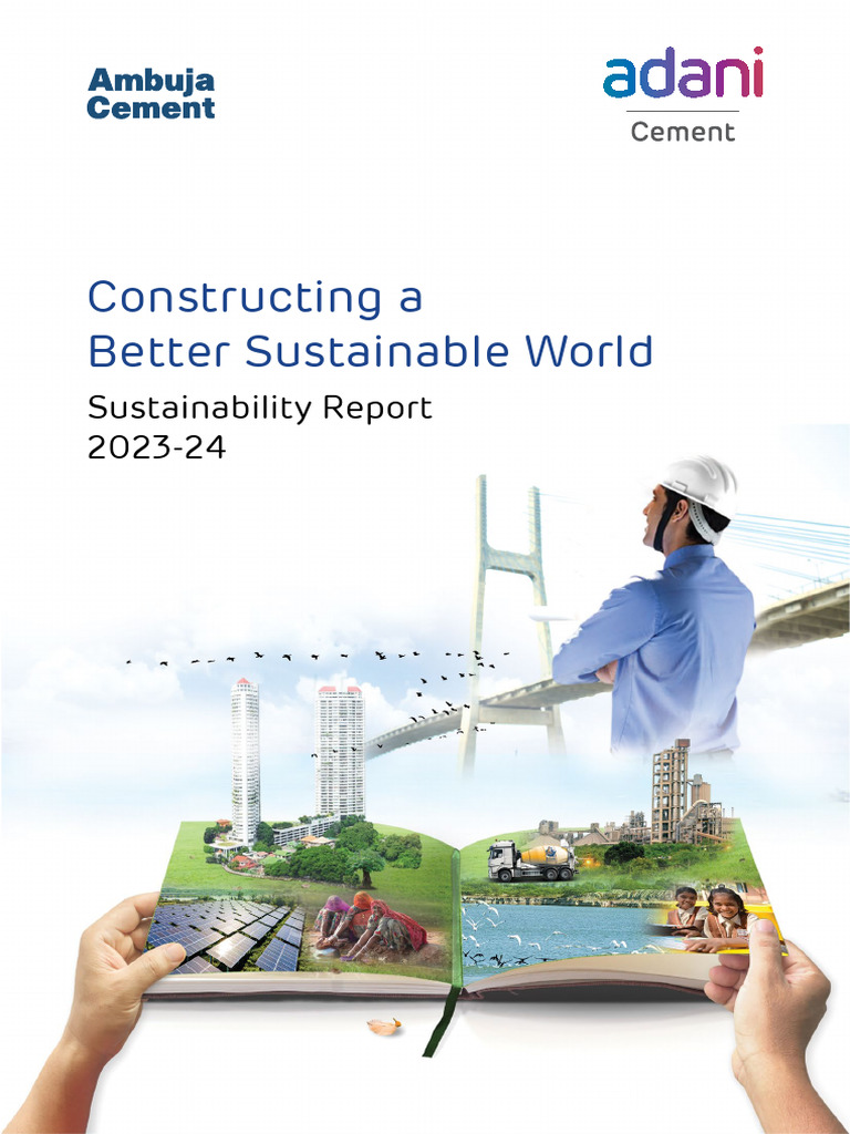 Ambuja Sustainability Final Report 2023-24 | PDF | Sustainability ...