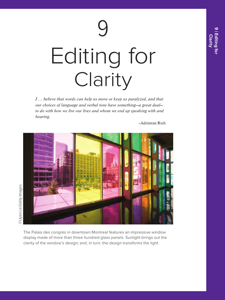 A Writer's Resource - (Tab 9 Editing For Clarity) | PDF | Noun ...