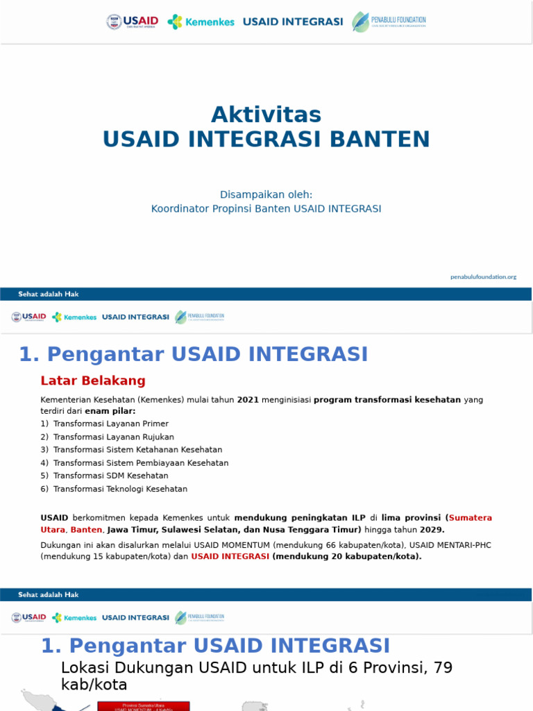 Program Usaid Integrasi | PDF