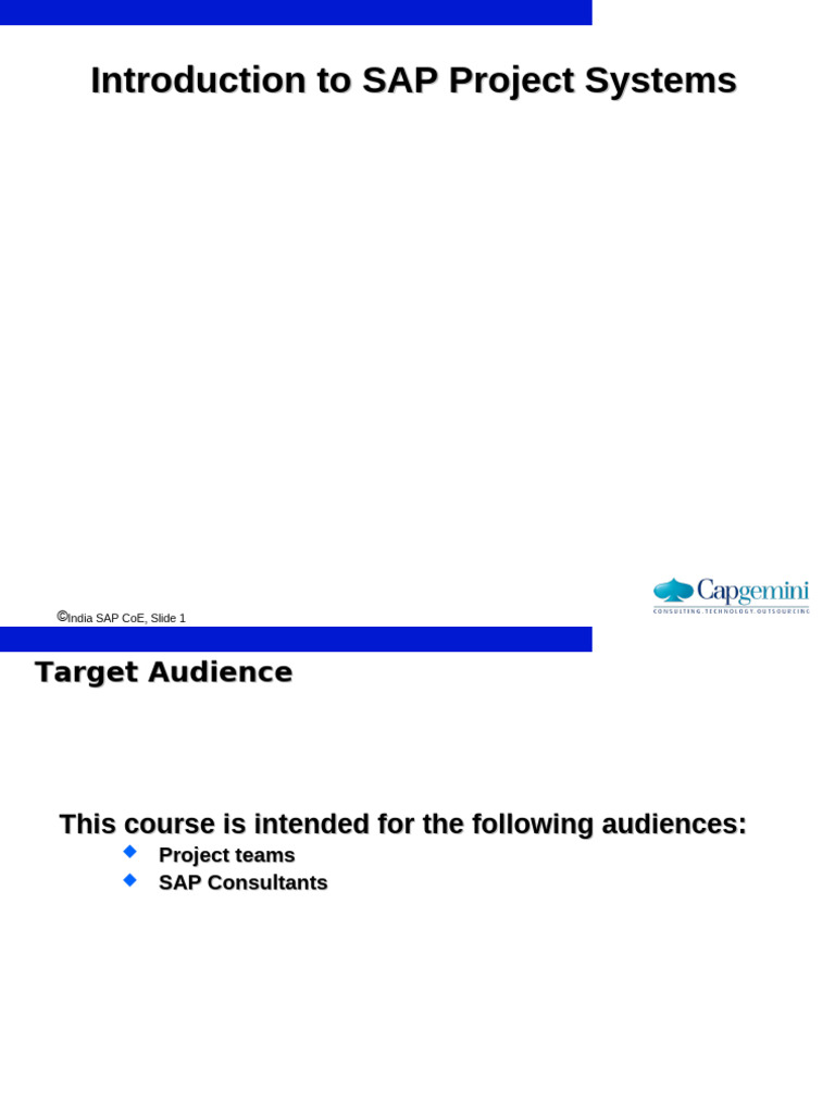 Dokumen - Tips - Sap Ps Intro | PDF | Business