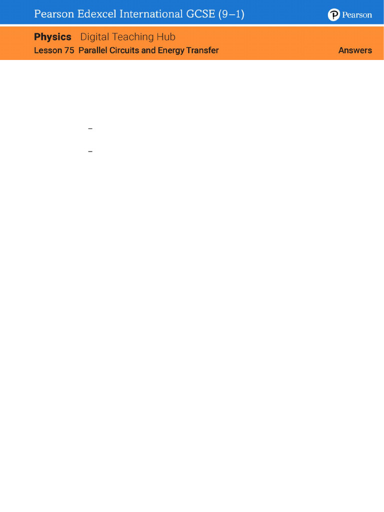 1716357543325-IG - Physics - Lesson75 - Answer Sheet | PDF | Voltage ...