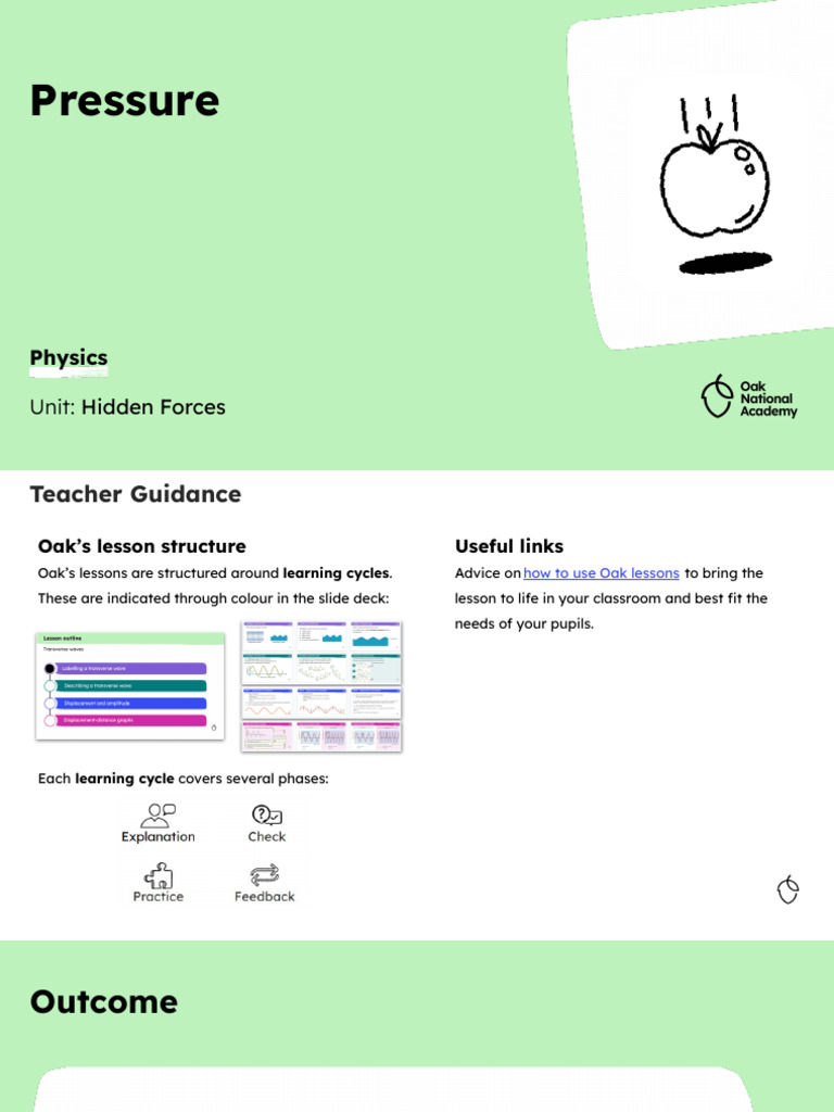 LESS-UQQDS-Y4260 - Pressure - Slide Deck | PDF | Pressure | Pascal (Unit)