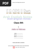 English Paper Pattern 2025 - FBISE Guide | PDF