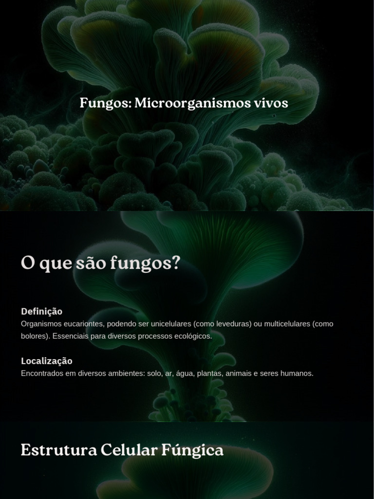 Fungos: Benefícios e Riscos para Saúde | PDF