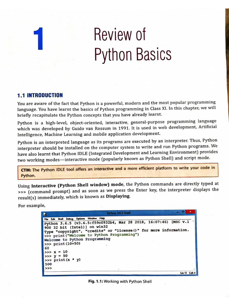 Preeti Arora CS XII Chapter 1-1-20 | PDF