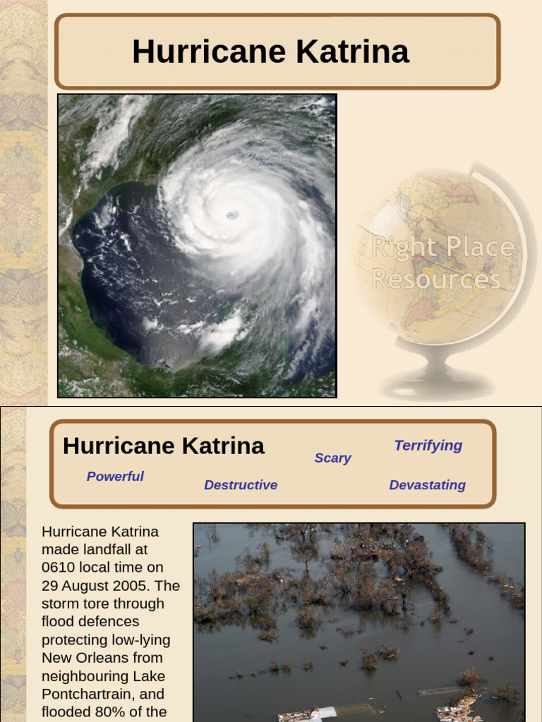 PPT 04 2005 Hurricane Katrina | PDF | Hurricane Katrina | Levee