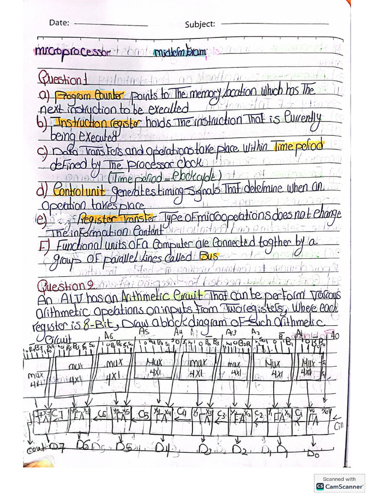 Midterm Microprocessor Pdf
