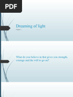 Grade 11 Dreaming of Light Summary | PDF