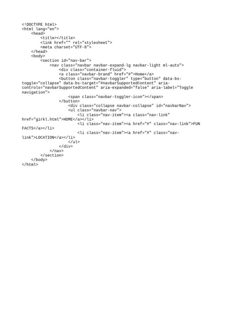 Girkl Website Navigation Overview | PDF