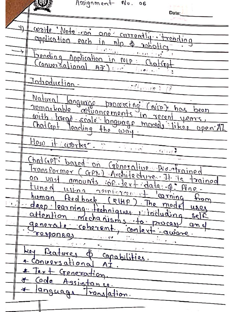 AI Assignment 6 | PDF