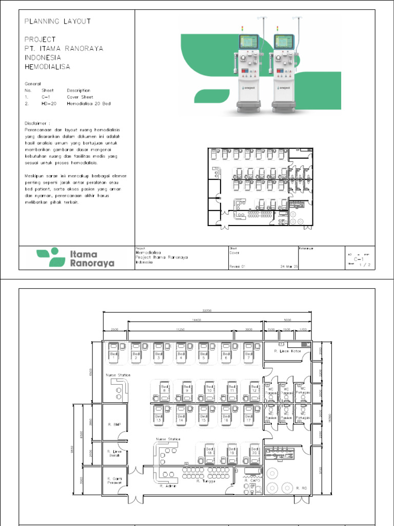 Project Klinik Itama Standart Hemodialisa 20 | PDF