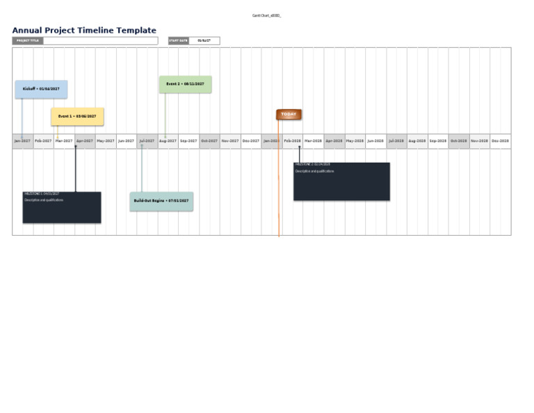 IC Annual Project Timeline 8539 | PDF