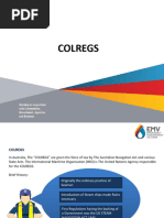 COLREGS - The Rules of The Road | PDF | Traffic | Radar