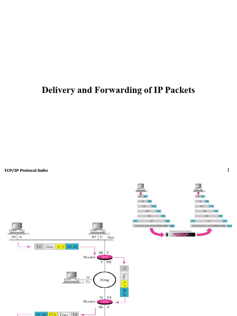 TCP/IP Packet Delivery and Forwarding | PDF | Internet Protocols ...
