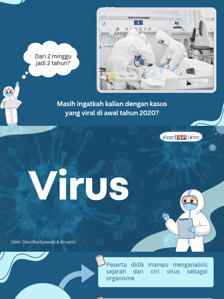 Sejarah dan Ciri Virus: Virologi Dasar | PDF
