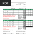 DTR Sample - Excel Submission | PDF | Overtime | Sick Leave