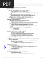 Antibiotic Chart Infectious Disease Bug Drug Table PDF | PDF ...
