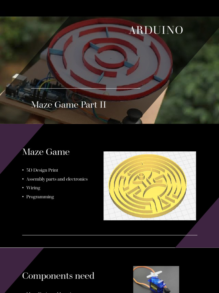 Arduino Project Maze Game - Part 2 | PDF