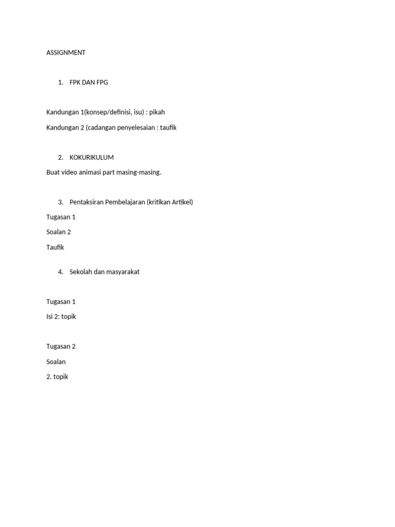 Assignment Dpli | PDF