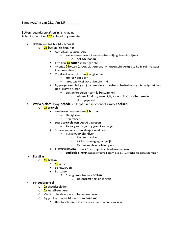 Samenvatting Paragraaf 2.1 | PDF
