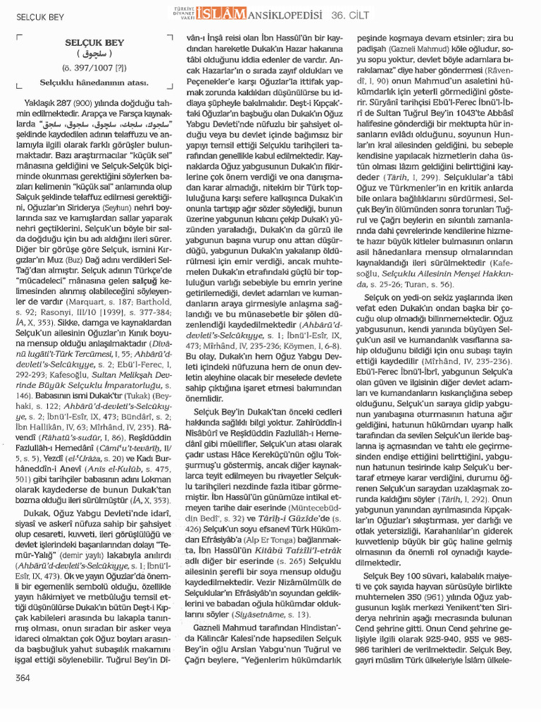 K Bey: Selçu | PDF