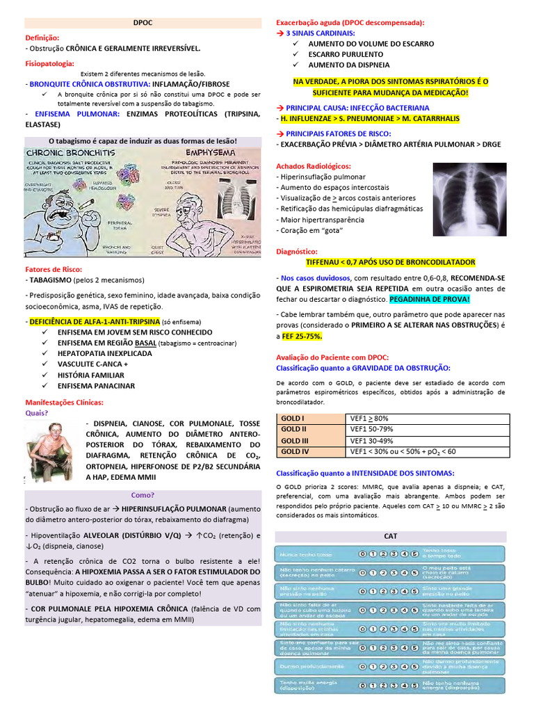 Entendendo a DPOC: Causas e Tratamento | PDF | Doença de obstrução ...