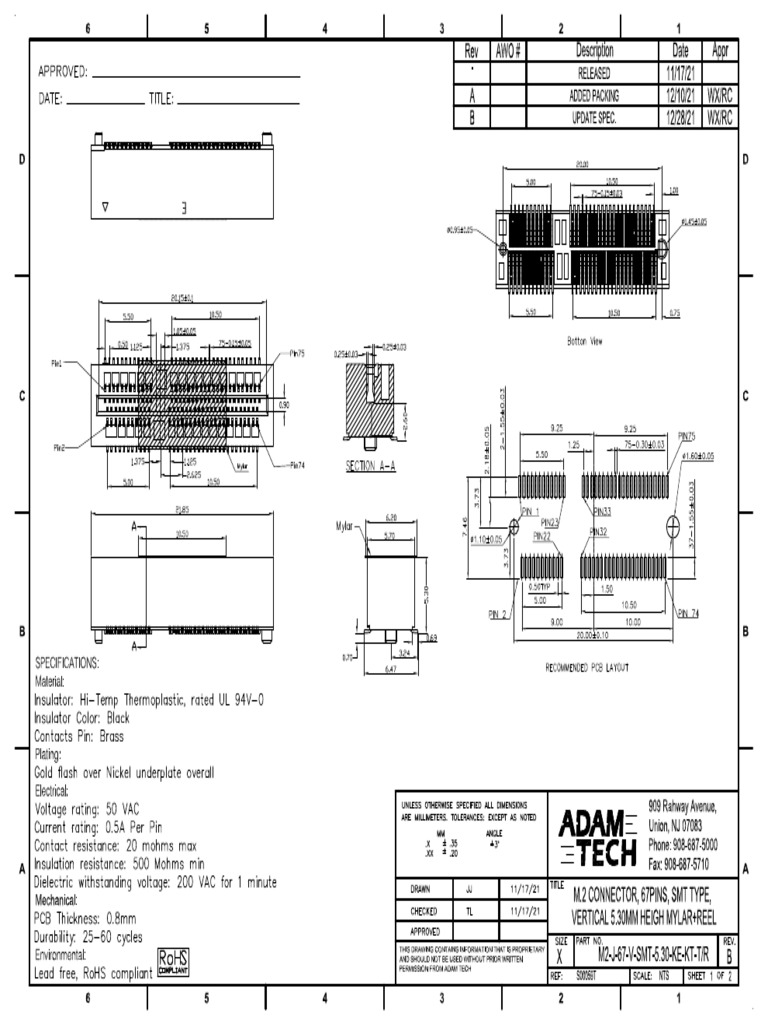 m2 J 67 V SMT 5 30 Ke KT TR Data Sheet | PDF