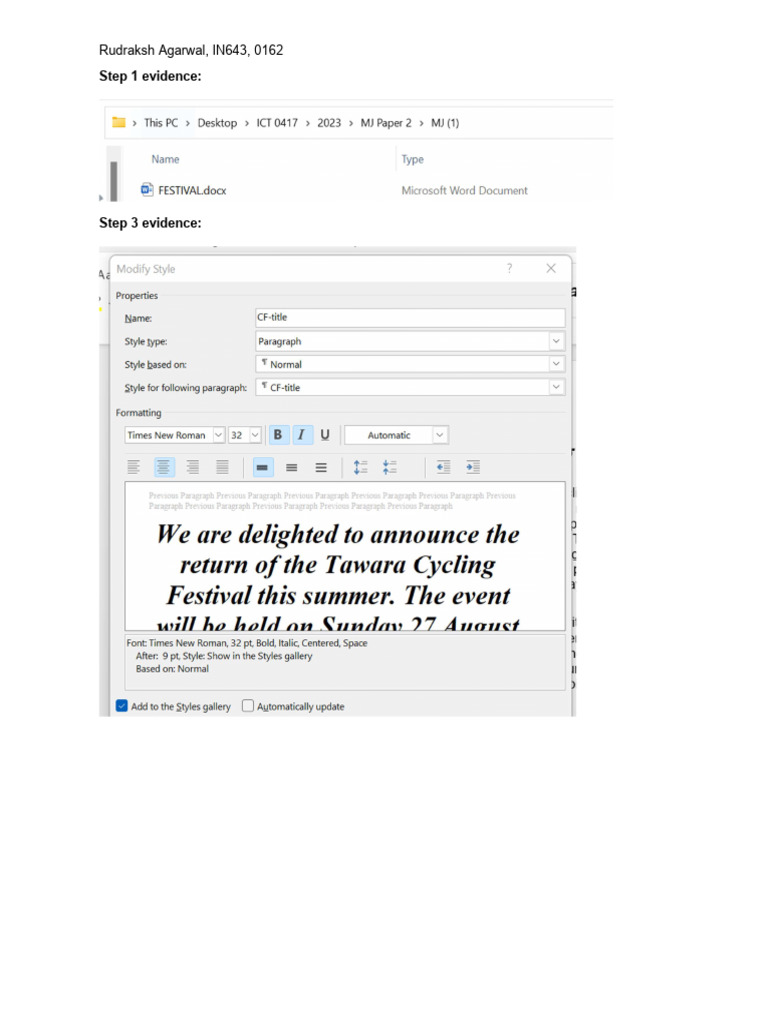 Evidence Print | PDF