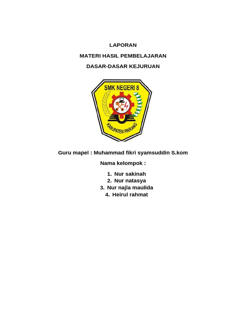 Laporan DDK | PDF