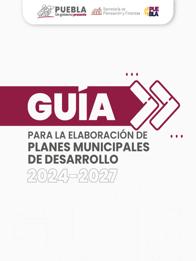 Guia Elaboracion PMD | PDF | Planificación | Gobierno