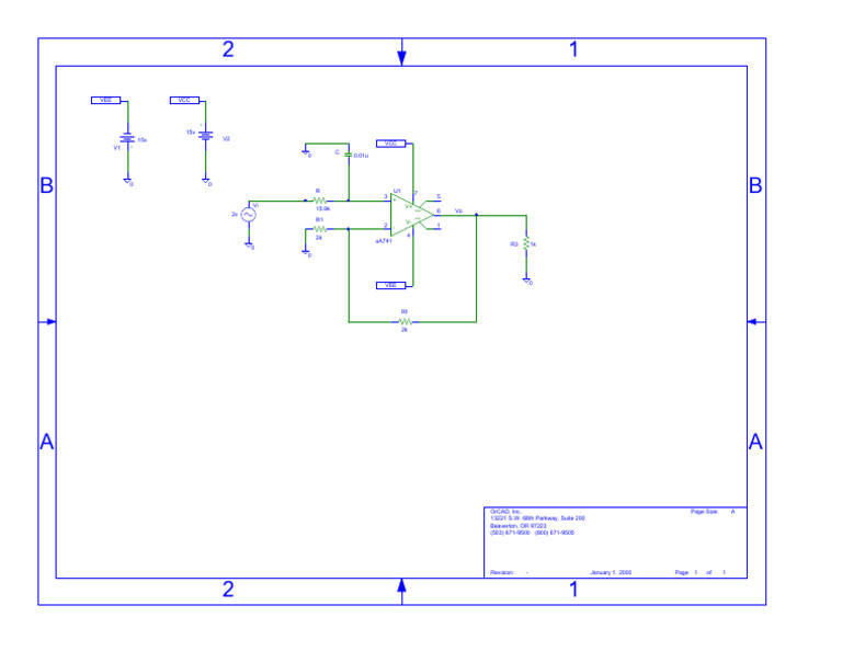 First Order Low Pass Circuit | PDF