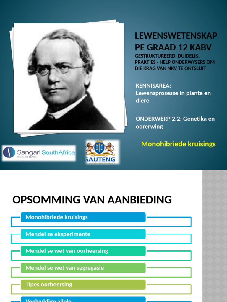 PP7. Monohibriede Kruisings | PDF