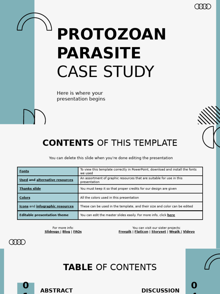 Protozoan Parasite Case Study by Slidesgo | PDF | Medical Diagnosis ...