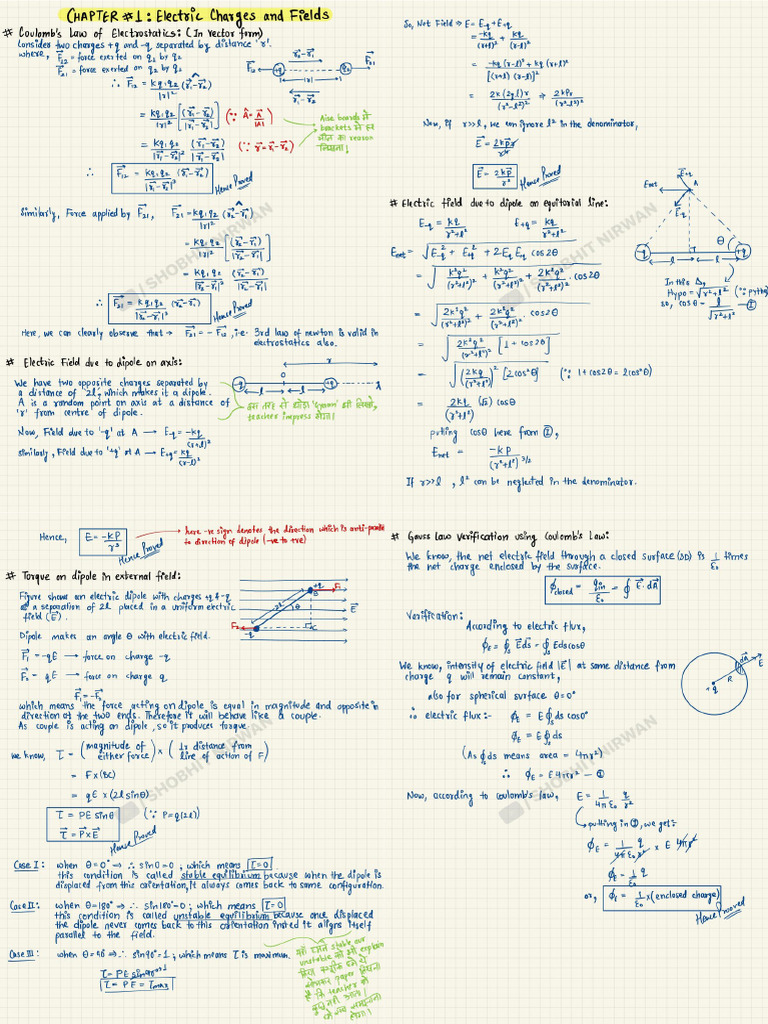 (4in 1) Phy Derivations | PDF
