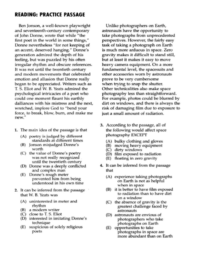 Reading Article For Tuesday | PDF